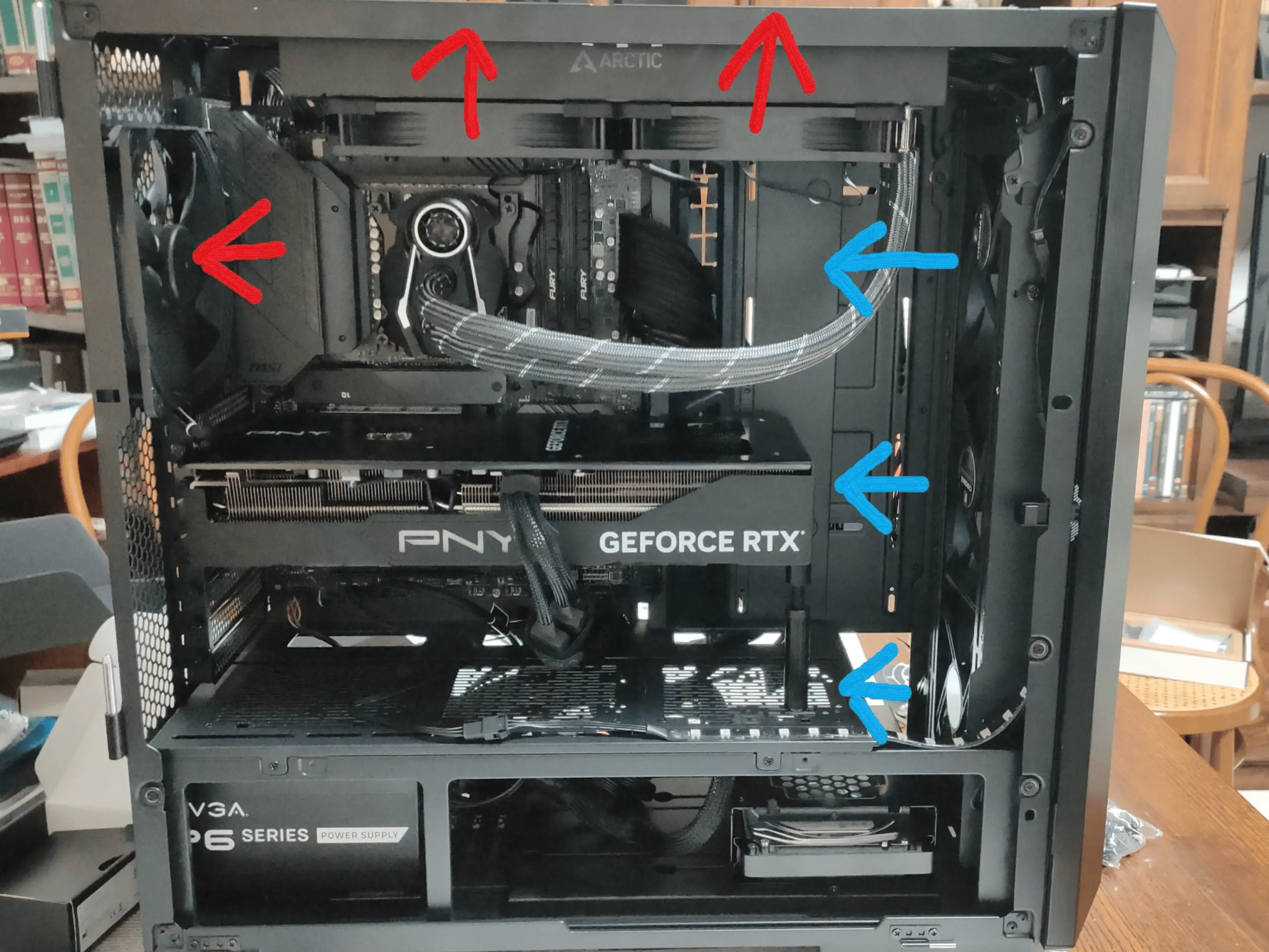 Comment positionner les ventilateurs pour optimiser le flux d'air du PC ...